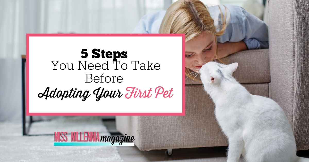 5 Steps You Need To Take Before Adopting Your First Pet